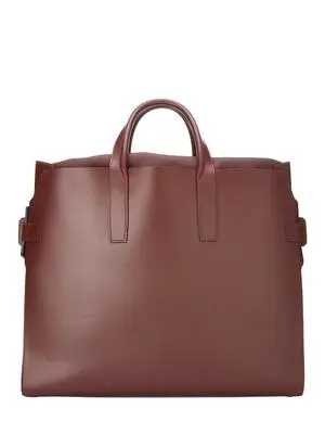 Hermès Vache Hunter Cristobal Cabacity 45 Tote Bag Red
