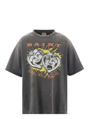 SAINT MXXXXXX Printed Tee - Black