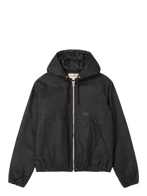 StÜssy Waxed Cotton Work Jacket - Black