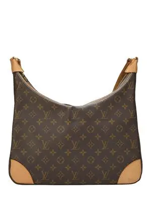 LOUIS VUITTON Monogram Canvas Boulogne 35 Shoulder Bag - Brown