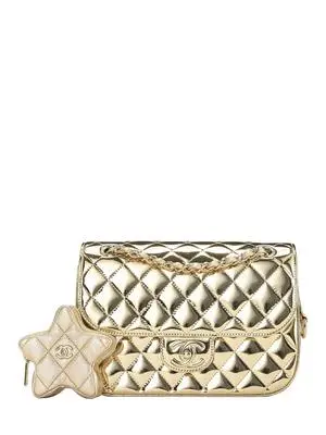 Chanel Metallic Hollywood Boulevard Flap Bag - Gold