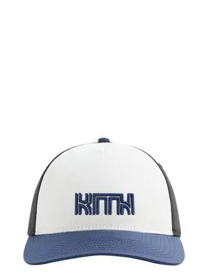 Kith Wrinkle Nylon Bay Low Pinch Crown Cap - Blue