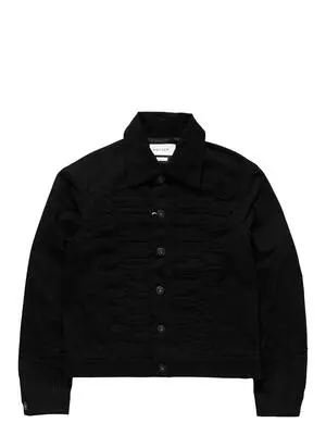 Alexander McQueen Military Denim Jacket - Black