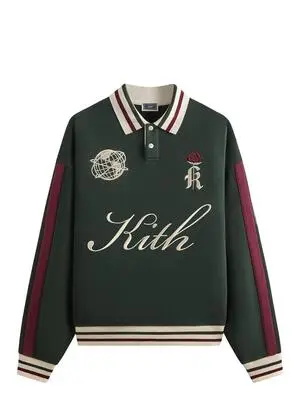Kith Script Nelson Collared Pullover - Green