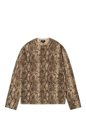 STÜSSY Python Knit Crew
