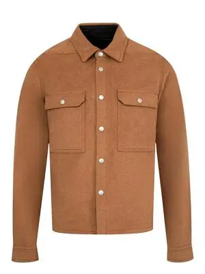 Rick Owens Cropped Outershirt - Copper