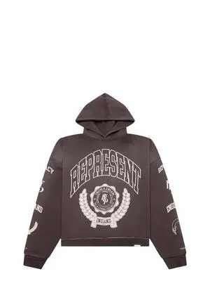 REPRESENT Legacy Crest Hoodie - Brown