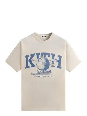 Kith Queens Unisphere Vintage Tee - Cream