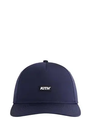 Kith Wrinkle Nylon Bay Low Pinch Crown - Black