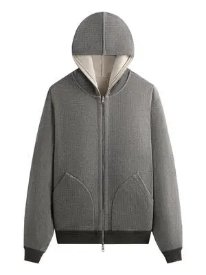 Kith Kin Reversible Williams V Hooded Zip-up - Grey