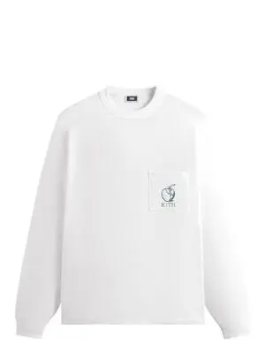 Kith Universal Apple Long-sleeve Tee - White