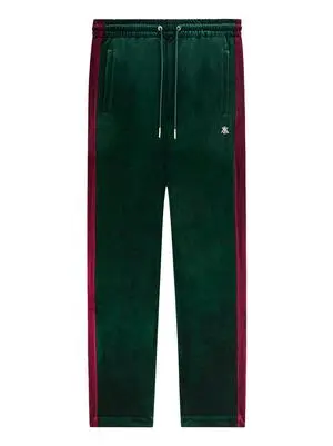 Kith Velvet Damon Track Pant - Green