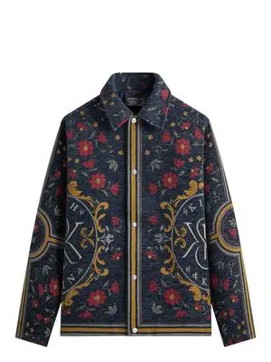 Kith Scarf Tapestry Coaches Jacket - Black