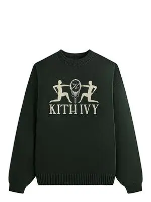 Kith Ivy Emblem Crewneck Sweater - Green