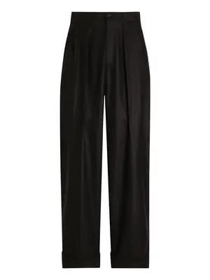 Dolce & Gabbana Wool Trousers - Black