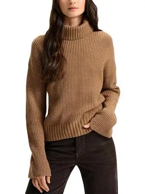 Veronica Beard Matilda Sweater - Dark Acorn