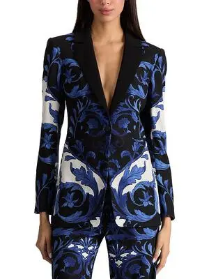 Alice + Olivia Fitted Printed Blazer - Regal Retreat