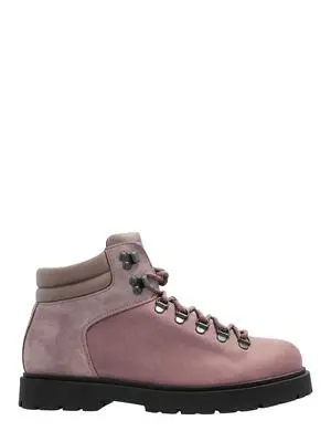 BIRKENSTOCK Nubuck Leather Trekking Boots - Purple