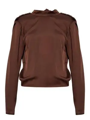 ROTATE BY BIRGER CHRISTENSEN Tie-back Top - Brown