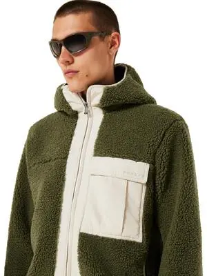Oakley Snowdrift Full Zip Sherpa Green