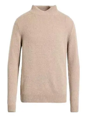 ARAGONA Turtleneck Cashmere Knit Beige
