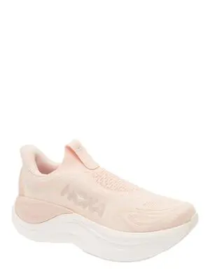 HOKA Skyward Laceless Recovery Sneakers - Rose Latte/rose Cream