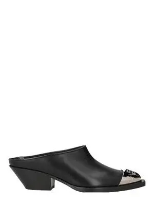 Givenchy Mules & Clogs In Calfskin - Black