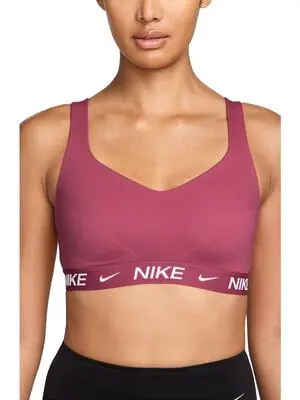 Nike Indy Dri-fit High Support Sports Bra - Mauve