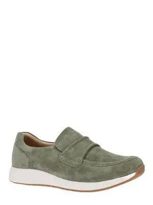 Dansko Clementine Slip-On Sneaker Olive Nubuck