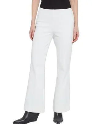 Lyssé Alma High-waist Flare Leg Trousers - Snow White