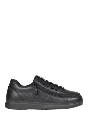 BILLY FOOTWEAR Leather Zip-Around Sneakers