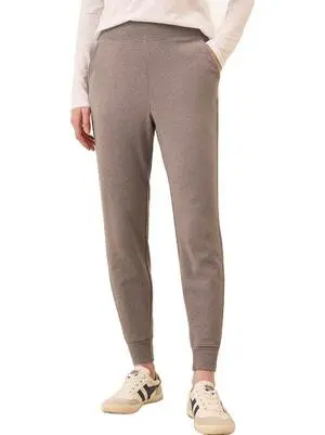 PACT Organic Cotton Joggers - Deep Taupe Heather