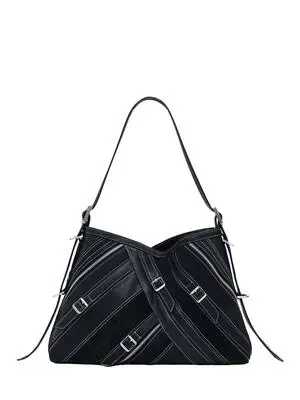 Desigual Faux-leather Shoulder Bag - Black