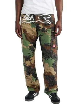 ICECREAM Big Block Currency Cargo Pants - Camo