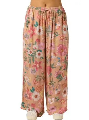 O'Neill Milah Camilla Wide Leg Pants - Cork