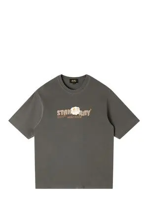 STAN RAY Crocket Graphic T-shirt - Washed Black