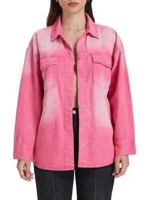 BAYEAS Oversized Denim Shirt Jacket - Raz