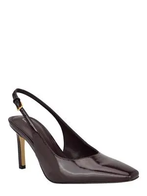 Calvin Klein Harbella Slingback Pumps Wine