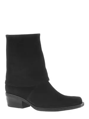 Gabor Square Toe Boot - Black