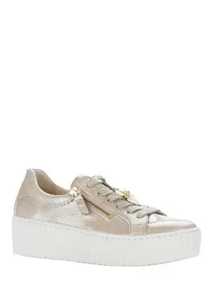 Gabor Bee Platform Sneakers Oasi Gold