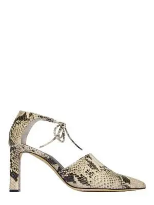Bernardo Siena Pump - Natural Snake