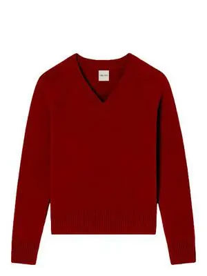 VIR VITA Amalia Cashmere Sweater Cherry