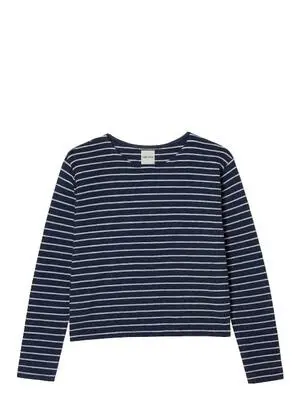 VIR VITA Camille Linen Striped Top