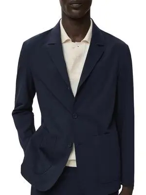 Mango Slim Fit Suit Jacket - Navy