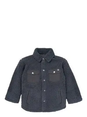 MODERN MOMENTS™ BY GERBER Microplush Shacket - Dark Gray