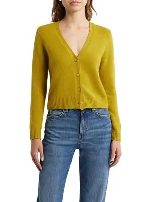 DÔEN Cameron Cashmere V-Neck Cardigan