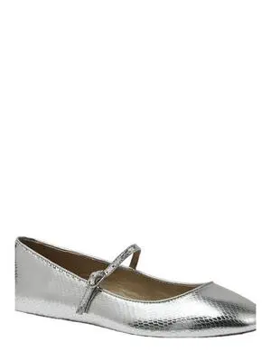 LANDS' END Classic Metallic Mary Jane Flats