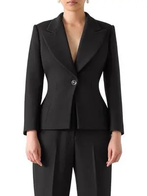 LK BENNETT Rosa One-Button Blazer