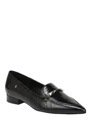 27 EDIT NATURALIZER Sheila Croc-effect Loafer - Black