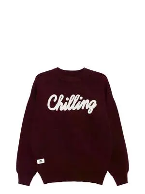 CHOCOOLATE Round Neck Jumper - Red